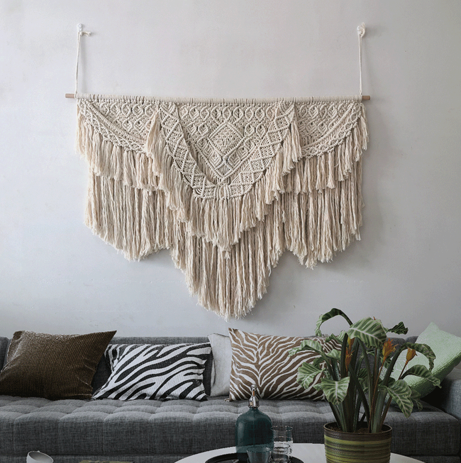 Large Macrame Wall Hanging Terre Macrame 6187